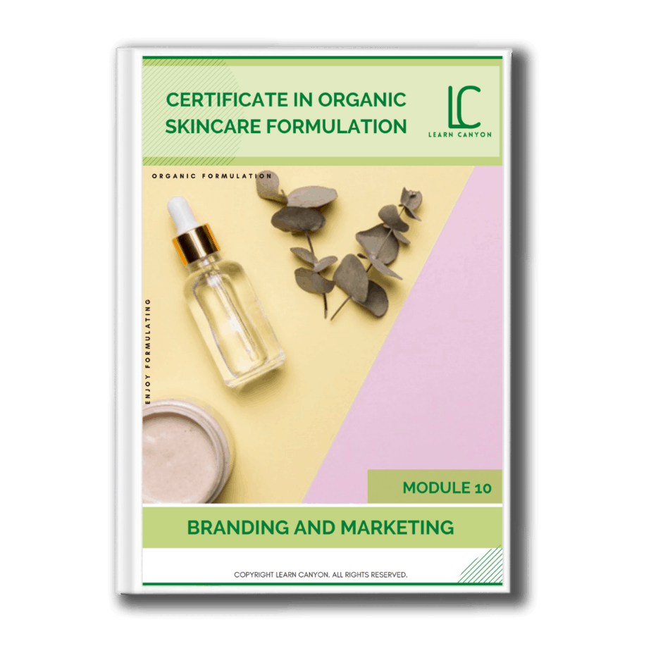 Diploma In Organic Skincare And Haircare Formulation Course | Learn Canyon