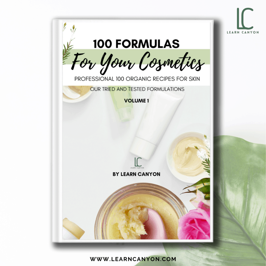 100 Formulas “For Your Cosmetics” | Learn Canyon
