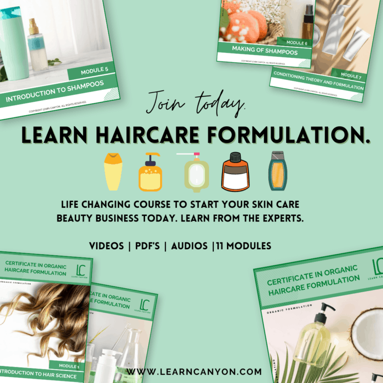 5 Things You Should Know About A Cosmetic Formulator | Learn Canyon