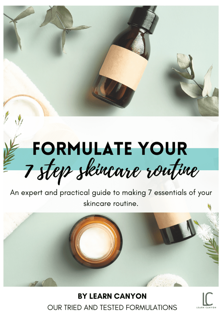 7 Step Skincare Routine - Ebook | Learn Canyon