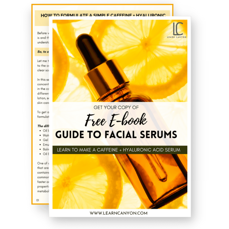 Free Facial Serums E-book | Learn Canyon
