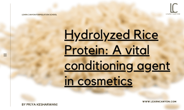 Hydrolyzed Rice Protein | Learn Canyon