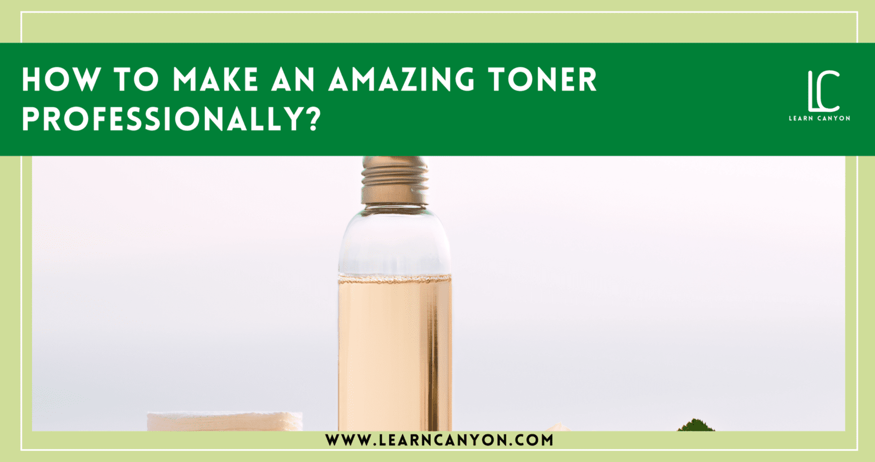 How To Make An Amazing Toner Professionally