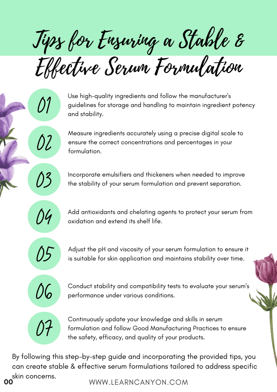 Organic Facial Serum Ebook | Learn Canyon