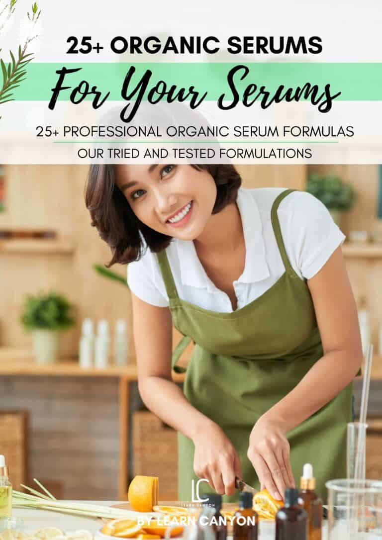 Organic Facial Serum Ebook | Learn Canyon