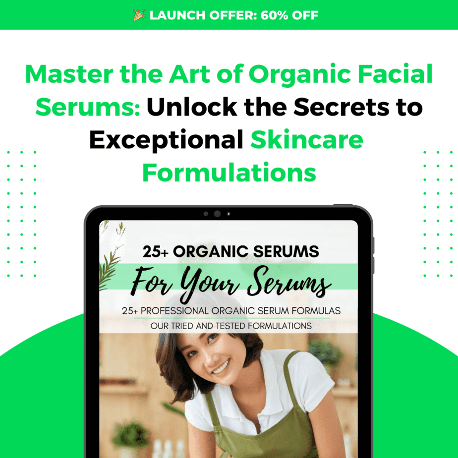 Organic Facial Serum Ebook | Learn Canyon