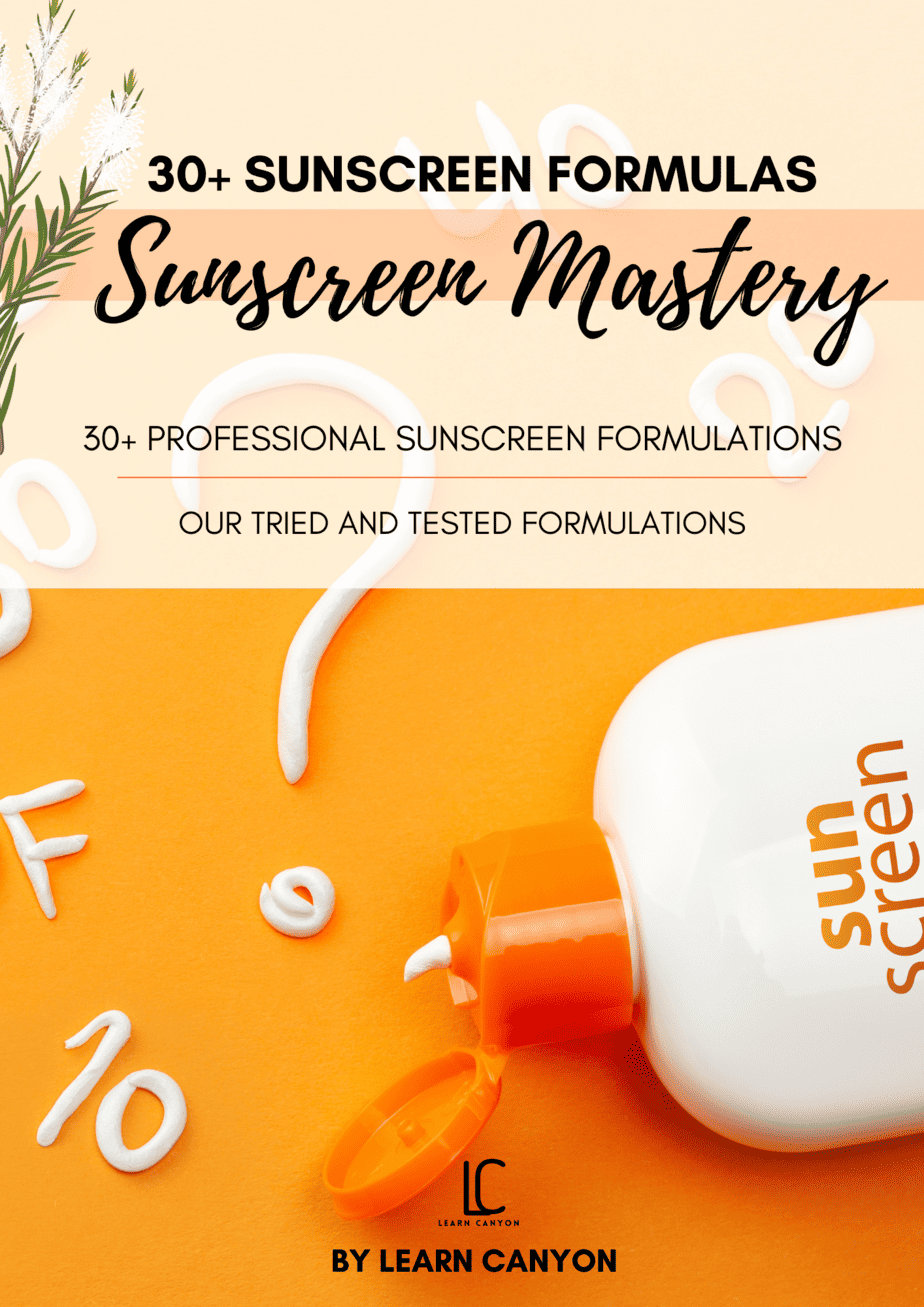 Sunscreen Formulation Mastery | Learn Canyon