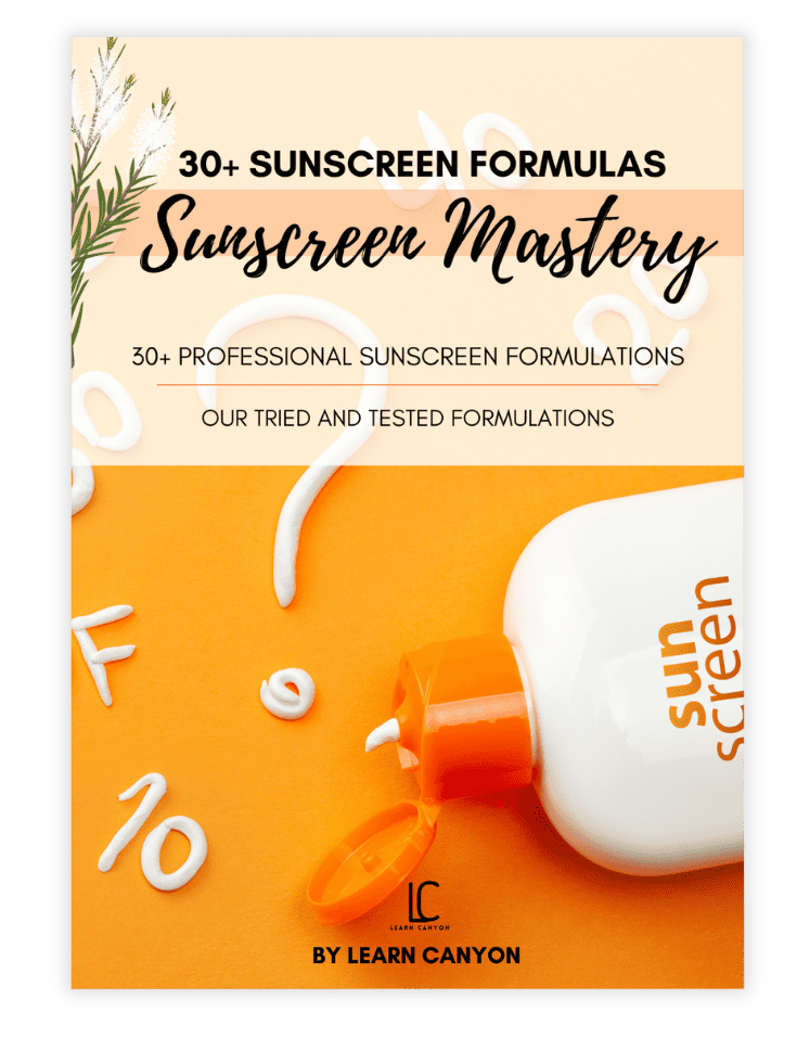 Sunscreen Formulation Mastery | Learn Canyon