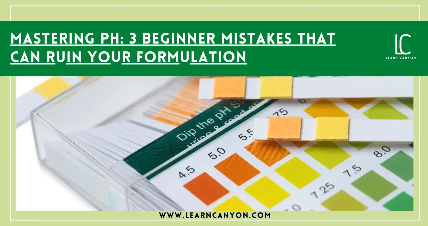 Master PH: 3 Mistakes That Ruin Skincare Products